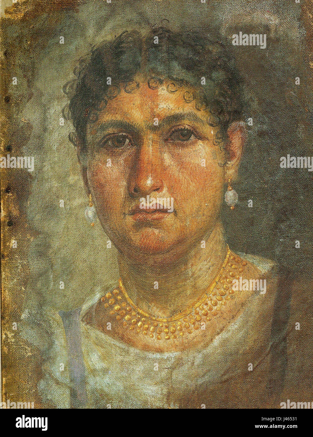 This ancient mummy portrait of Aline showcases the artistic practices ...