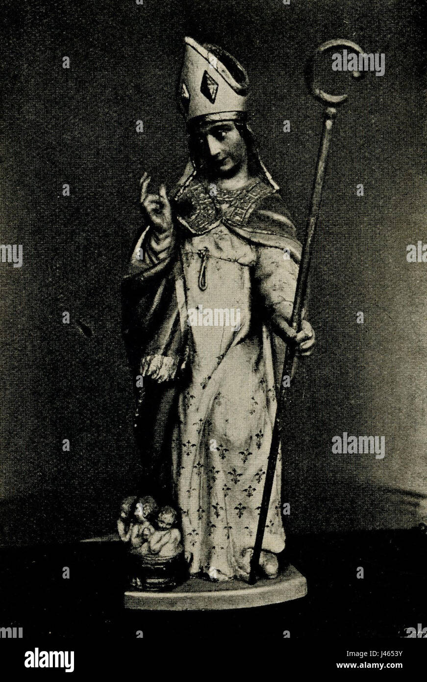 Nikolaus von Myra 14 Jh Stock Photo - Alamy
