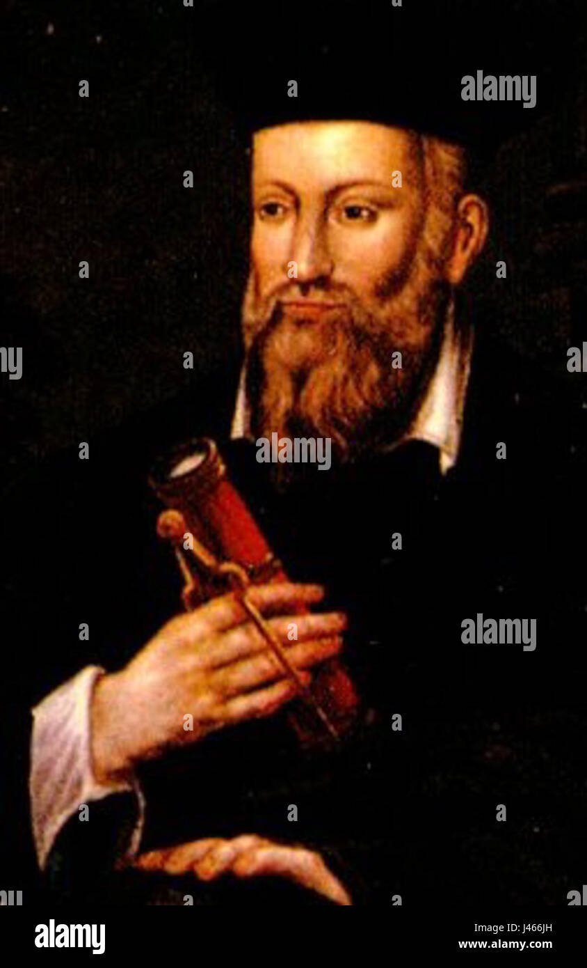 Nostradamus, a renowned 16th-century French astrologer and physician ...