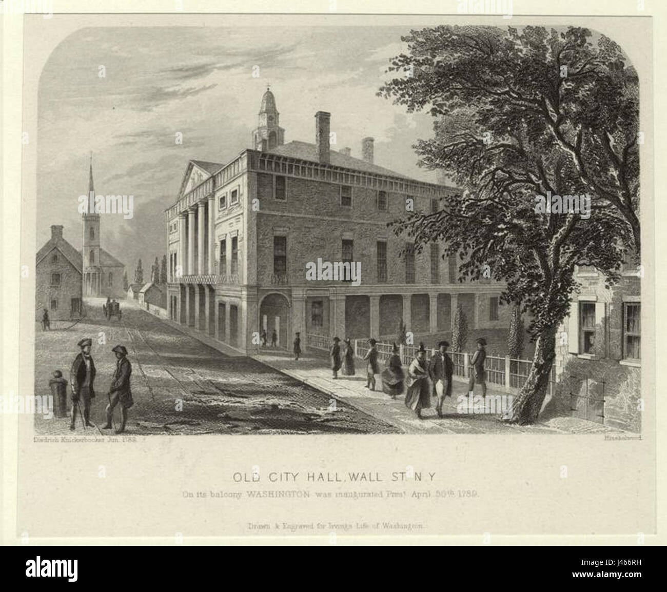 New York City Hall, completed in 1789, is one of the oldest municipal ...