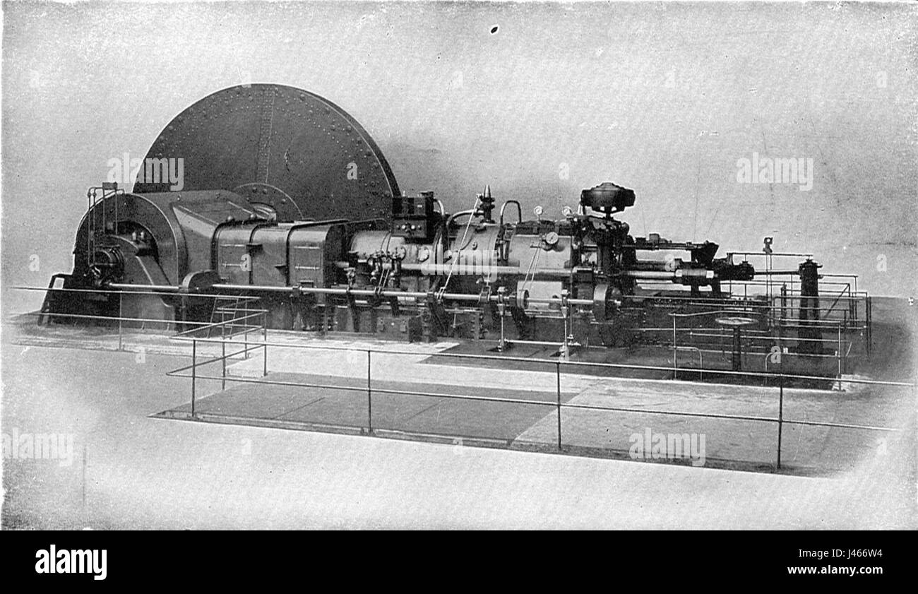 Oechelhauser engine, Beardmore, Glasgow (Rankin Kennedy, Modern Engines ...