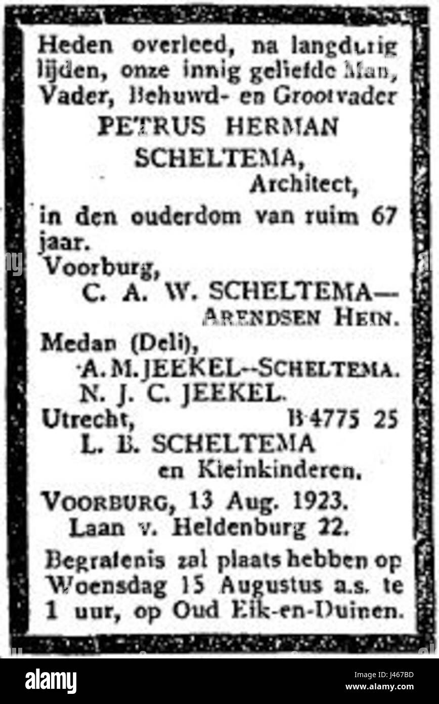 Scheltema Black and White Stock Photos & Images - Alamy