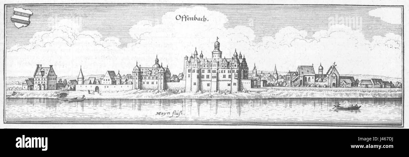 Map Of Offenbach Black and White Stock Photos & Images - Alamy