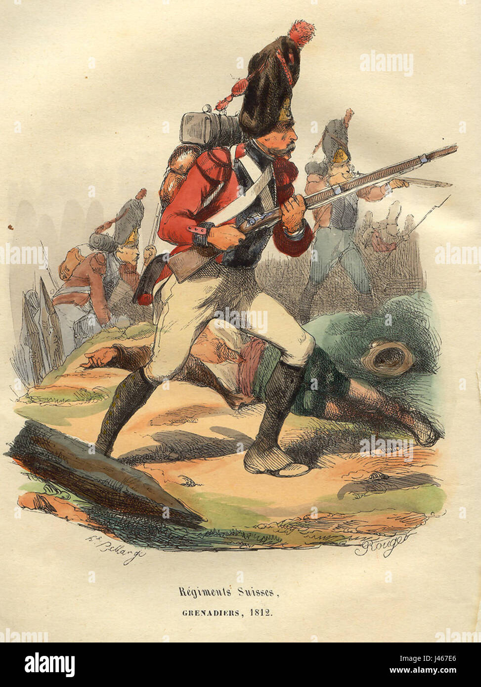 Grenadier napoleon hi-res stock photography and images - Alamy
