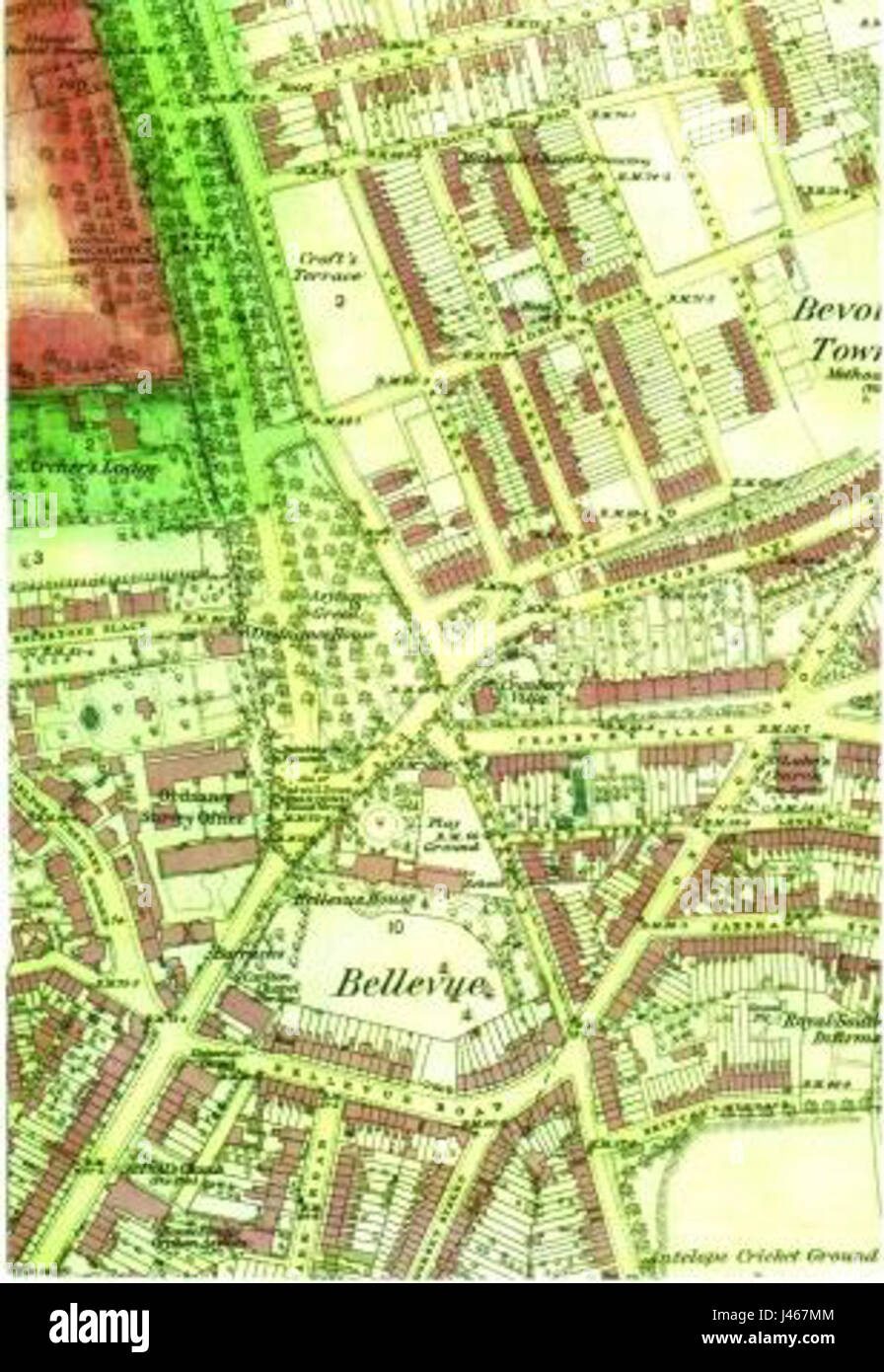 Old map southampton hi-res stock photography and images - Alamy