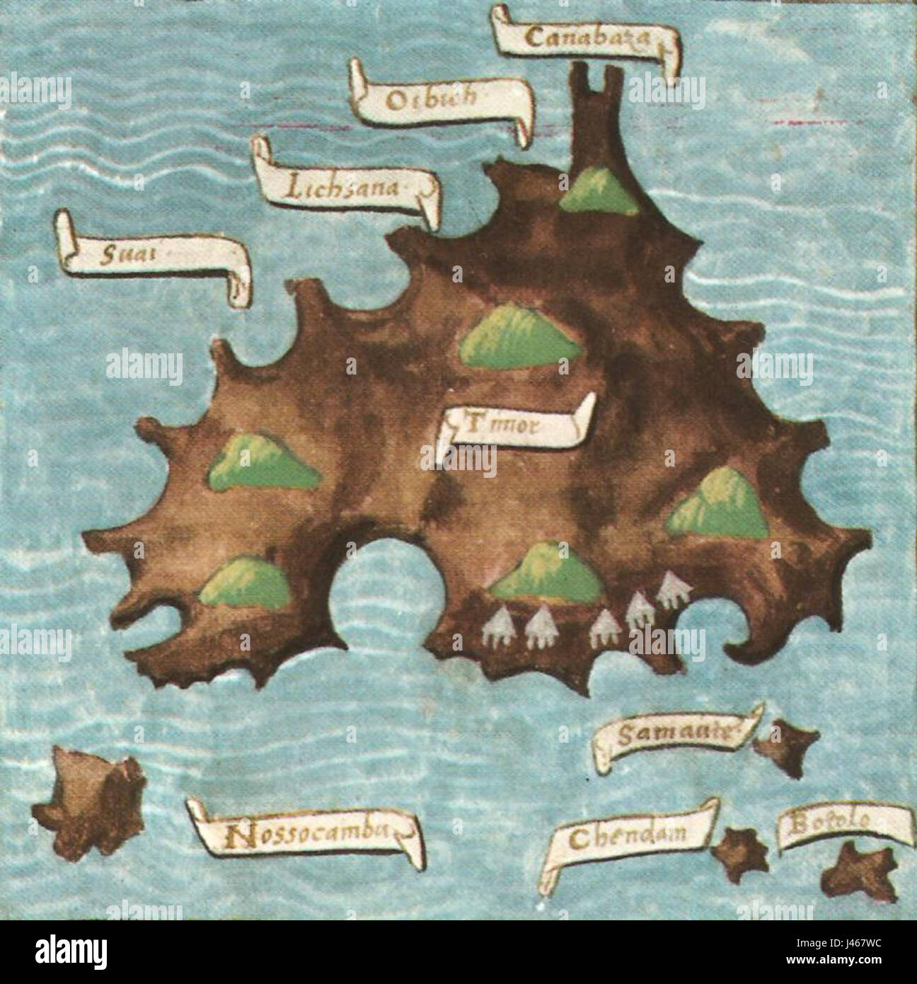 Old map pigafetta hi-res stock photography and images - Alamy