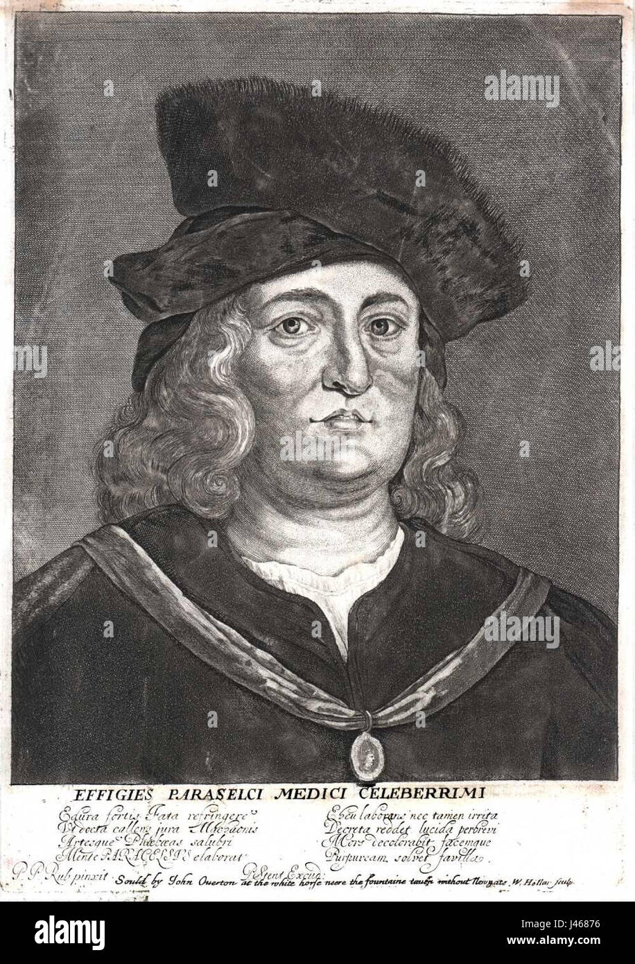 This portrait of Paracelsus, a pioneering figure in early modern ...