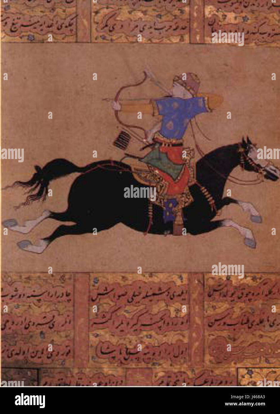 The 'Ottoman Horse Archer' image depicts a historical figure from the ...
