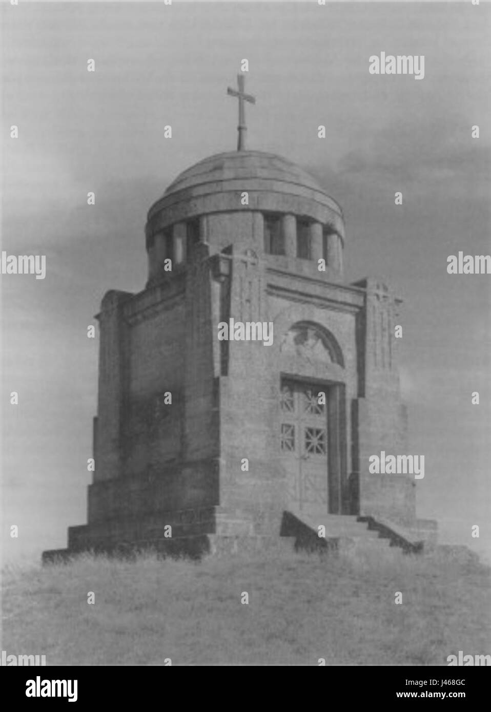 The Ostrach Battle Monument commemorates a historical battle fought ...