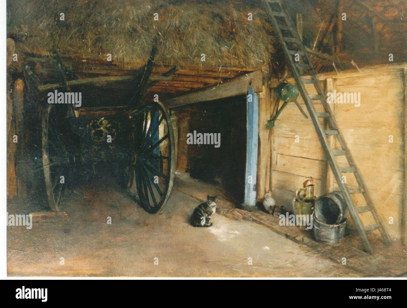 Paul Hoecker Leiterwagen 1889 Stock Photo - Alamy