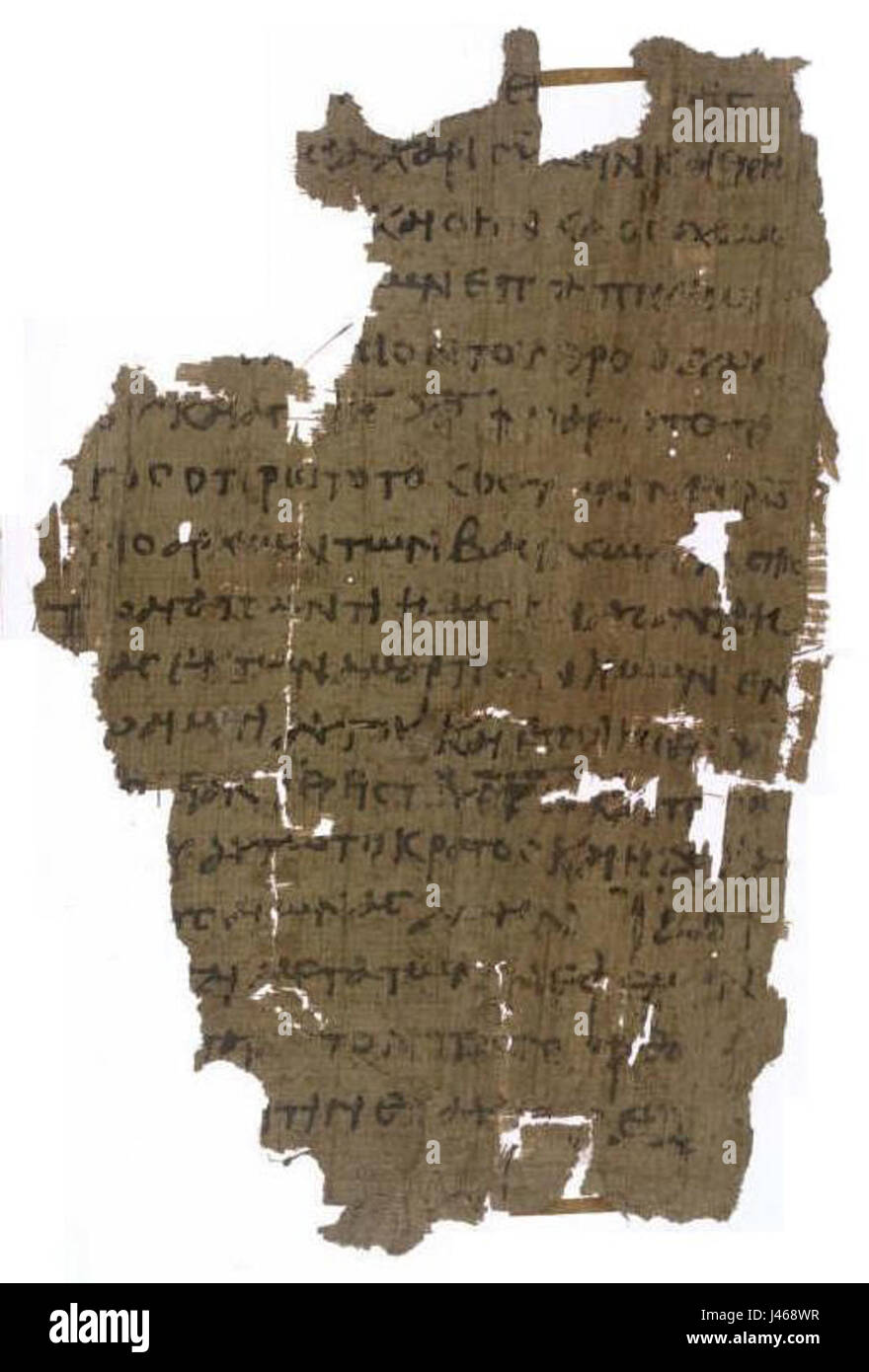 Papyrus manuscript Cut Out Stock Images & Pictures - Alamy