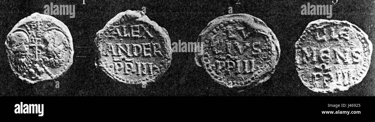 Papstbullen refers to the papal bulls, which are formal documents ...