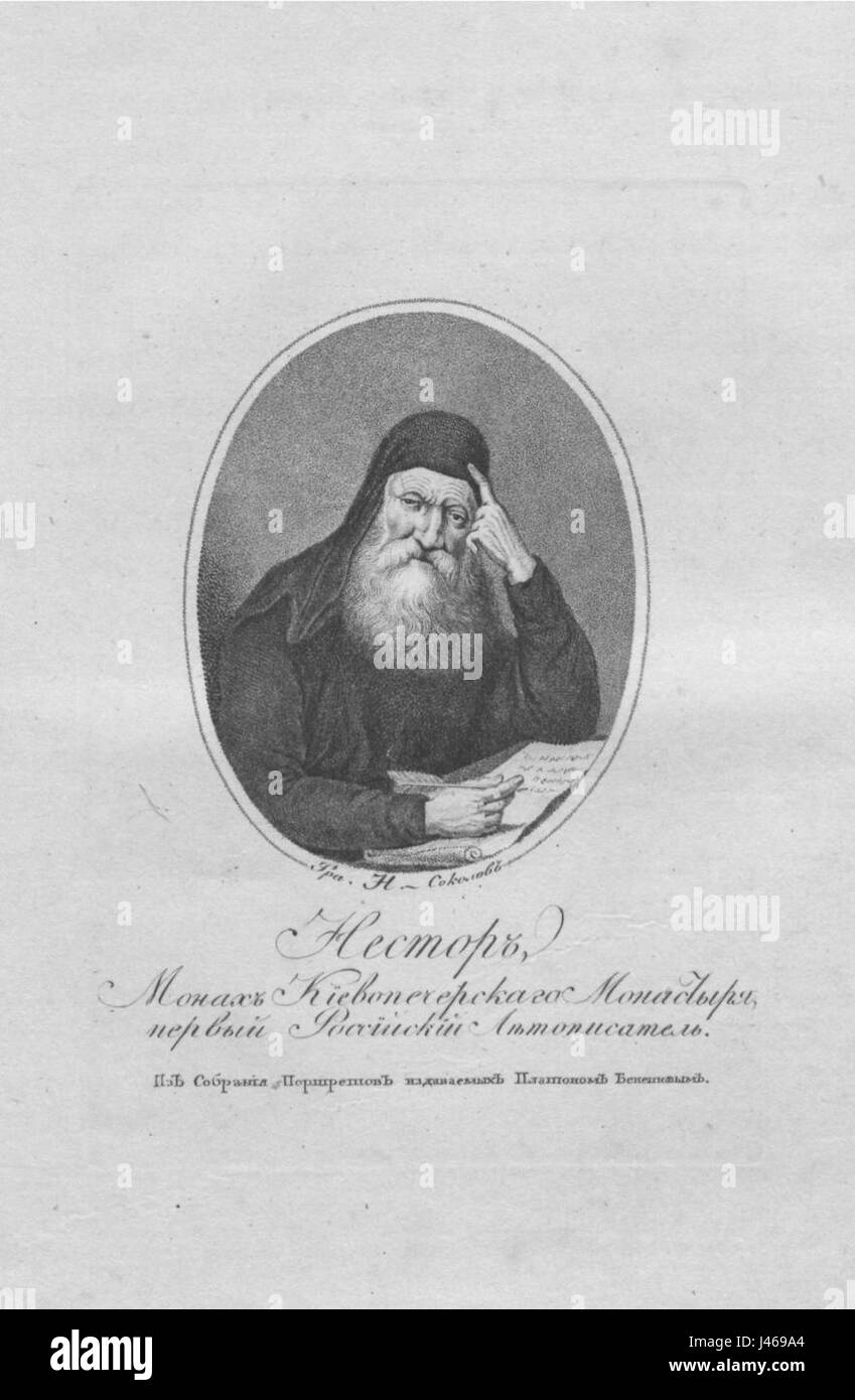 Nestor the Chronicler was a medieval monk and historian from Kievan Rus ...