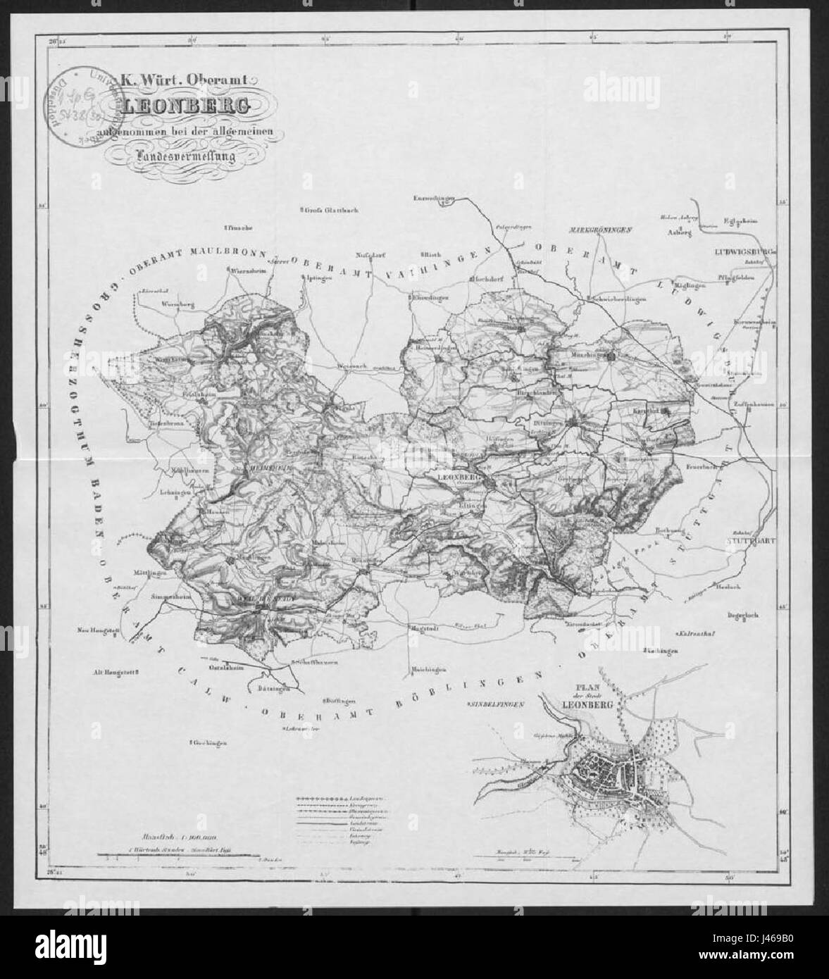 OALeonberg Karte is a historical map that offers insights into the ...
