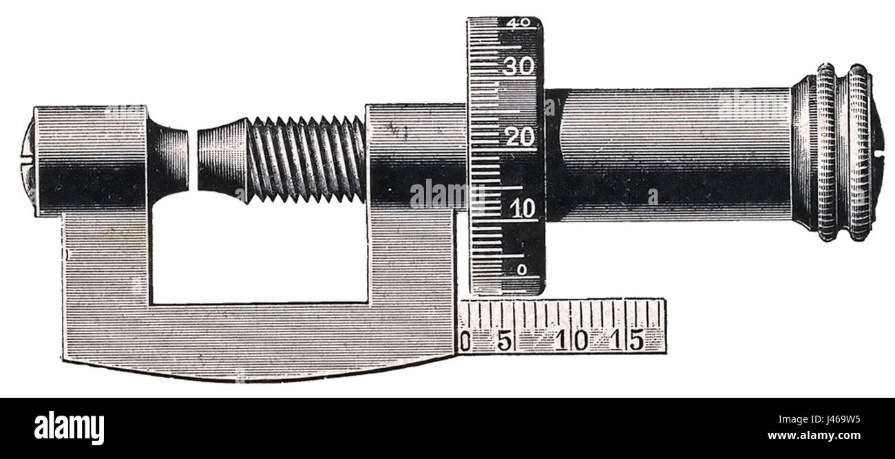 Mikrometer mikrometer hi-res stock photography and images - Alamy