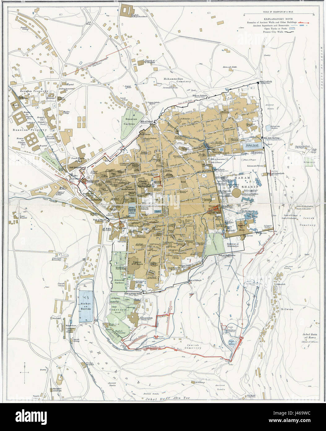 Jerusalem map modern hi-res stock photography and images - Alamy