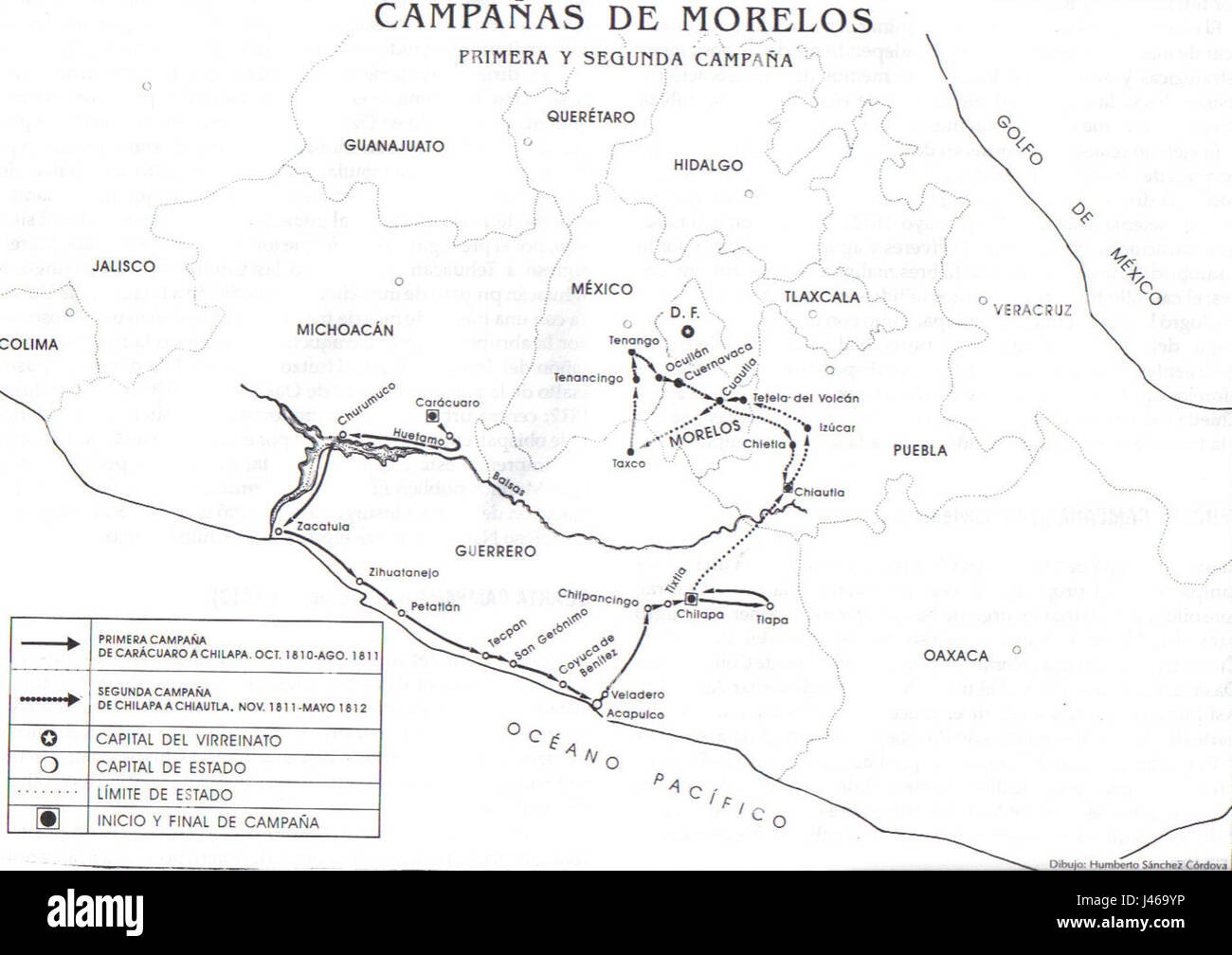 Map of morelos hi-res stock photography and images - Alamy