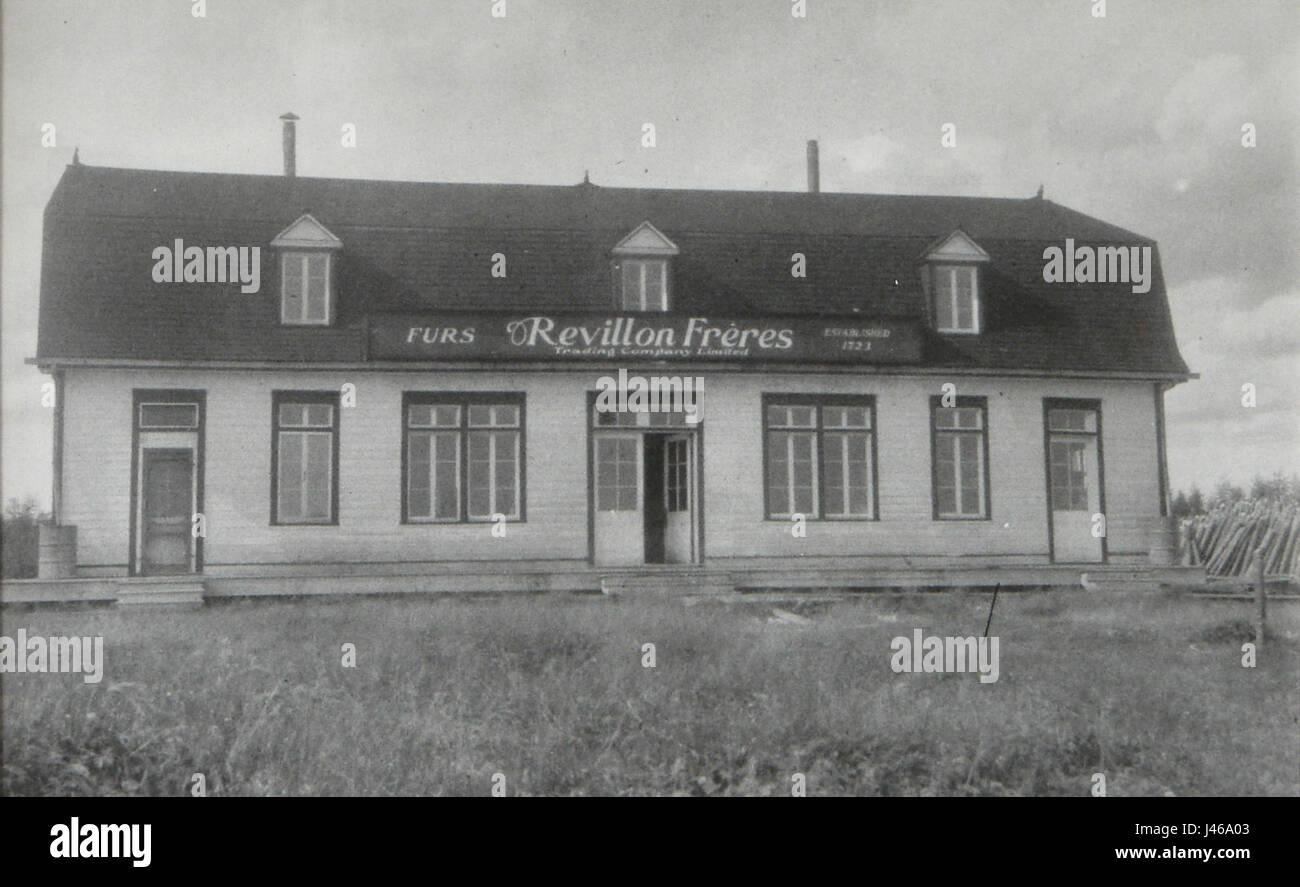 Moosonee, once a fur trading post, was an important location in the ...