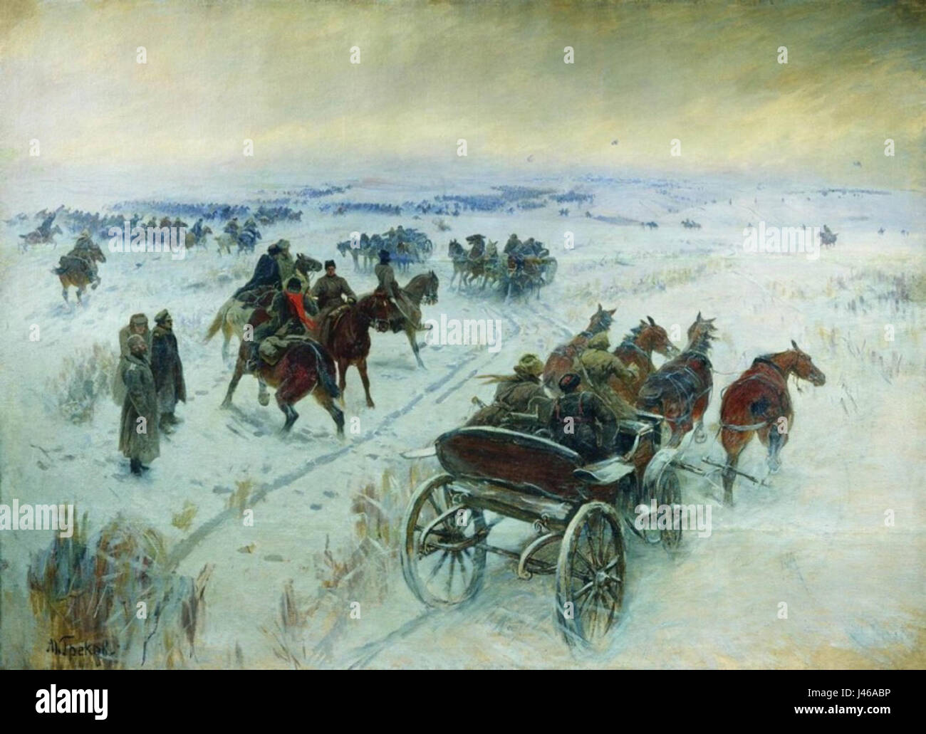 Mitrophan Grekov was a Russian artist known for his contributions to ...