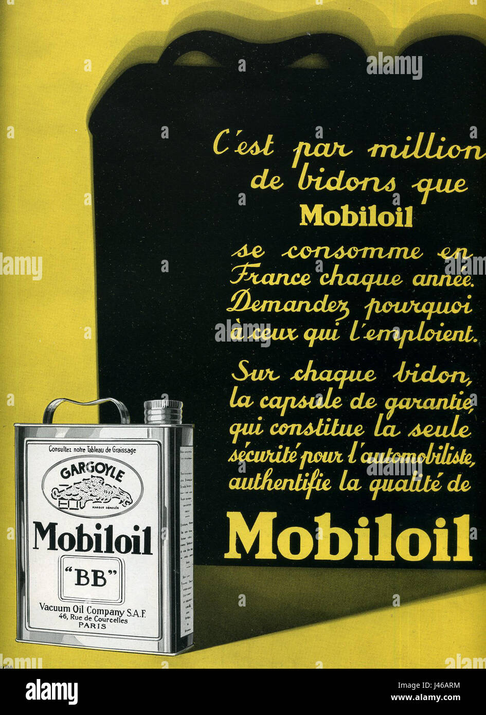 Mobiloil hi-res stock photography and images - Alamy