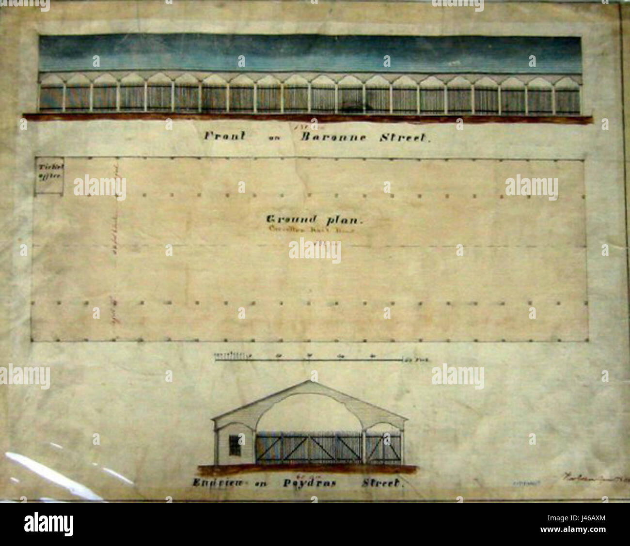 The Carrollton Station and Barrone Poydras Plan likely refers to an ...