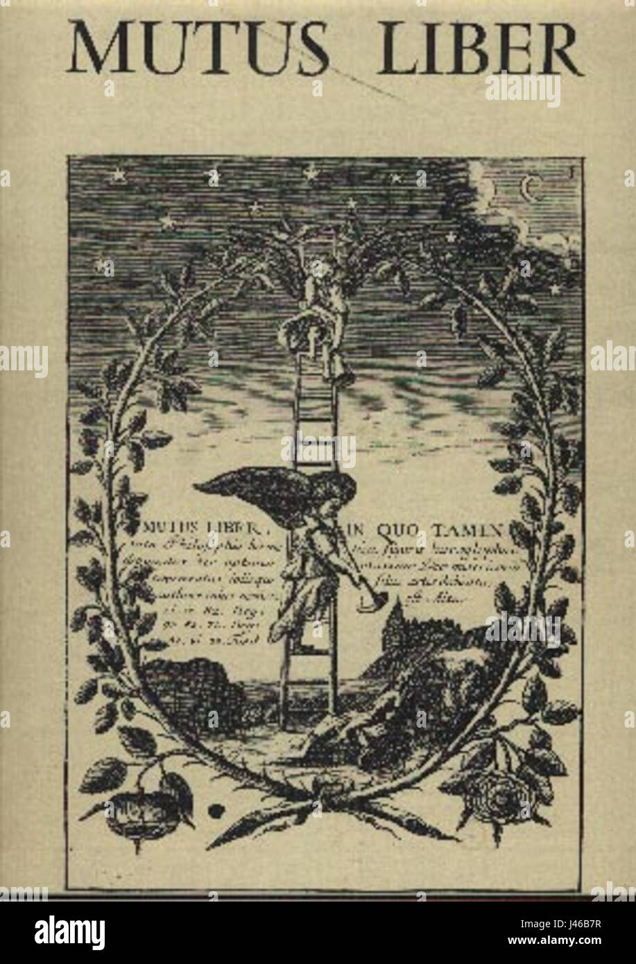 Mutus Liber is a famous alchemical text, and the cover refers to the ...