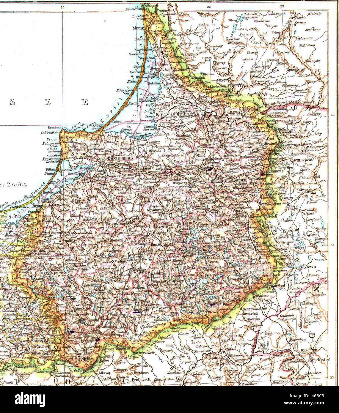 ostpreussen map viewer