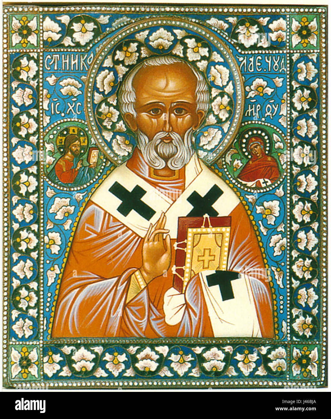 Saint Nicholas of Myra, a Christian bishop from the 4th century, is ...