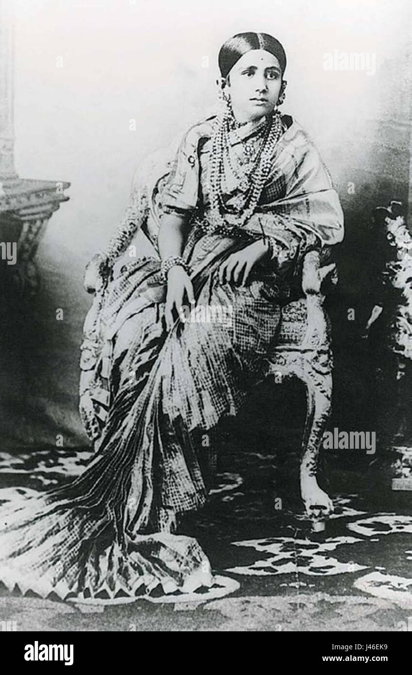 Mysore Noble Women Stock Photo - Alamy