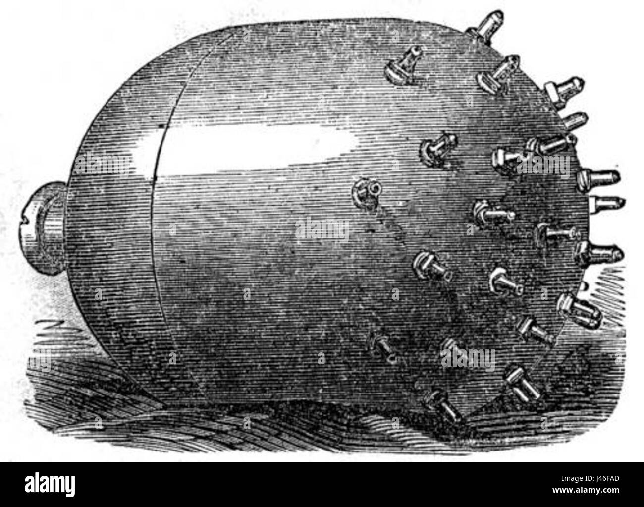 Historical bomb Black and White Stock Photos & Images - Alamy