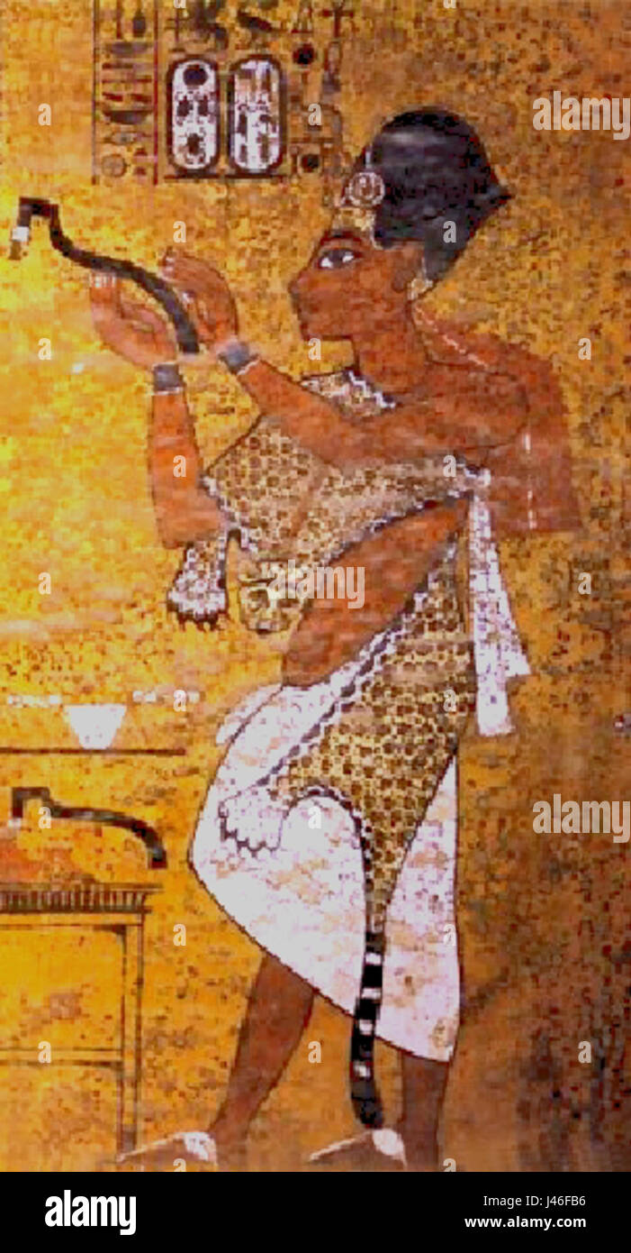 The Opening of the Mouth ceremony, an ancient Egyptian ritual, was ...