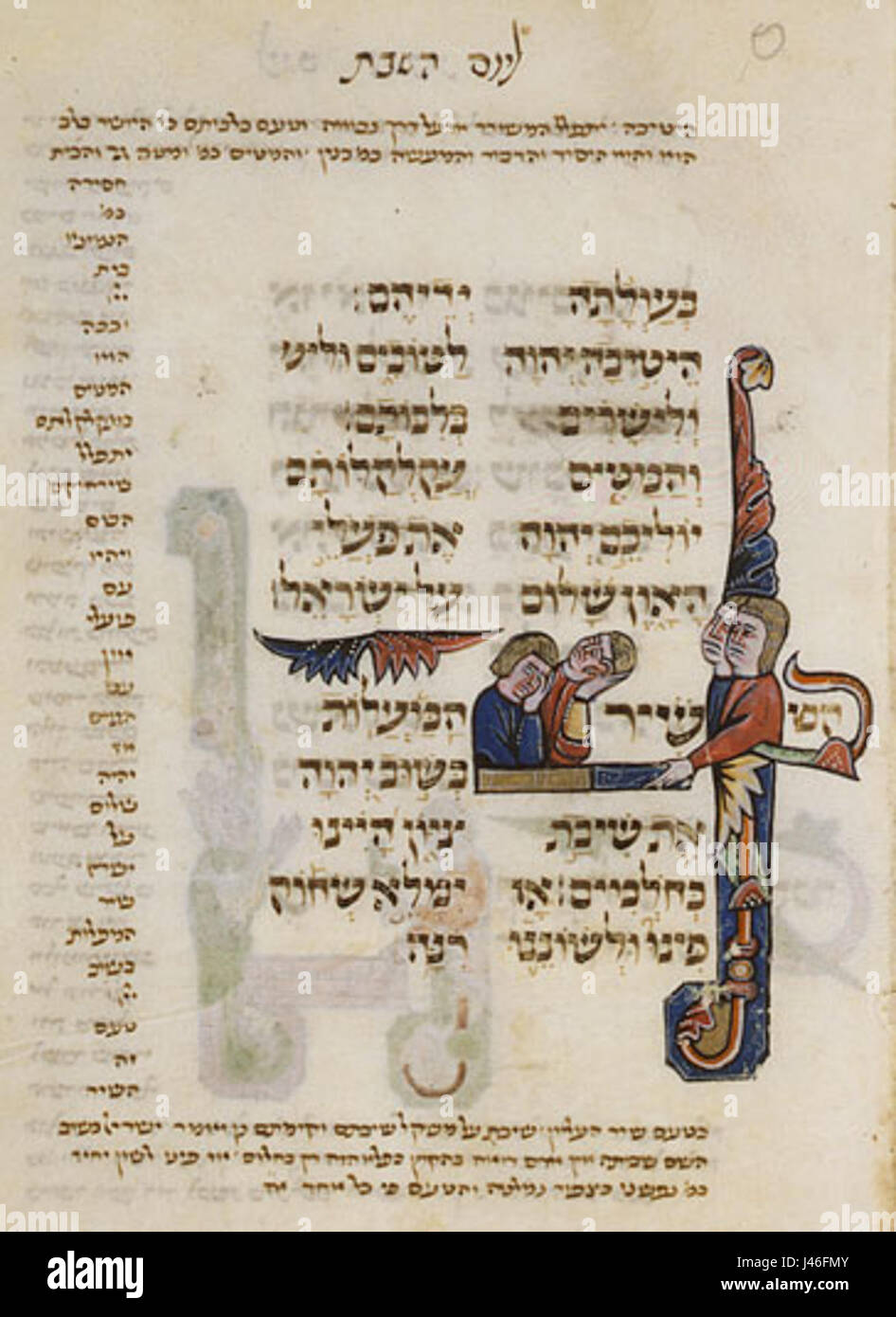 Parma Psalter 188a.l Stock Photo - Alamy