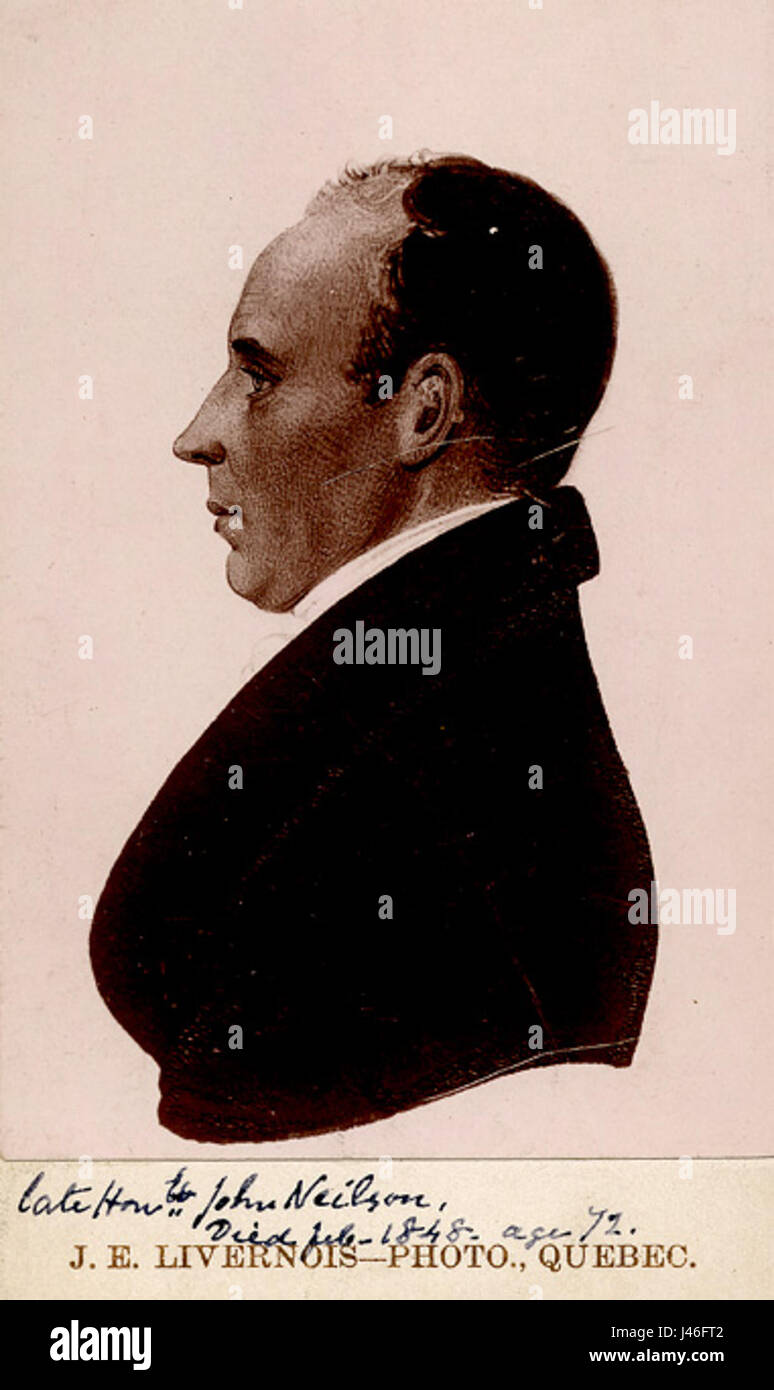 A profile of John Neilson, possibly relating to his involvement in ...