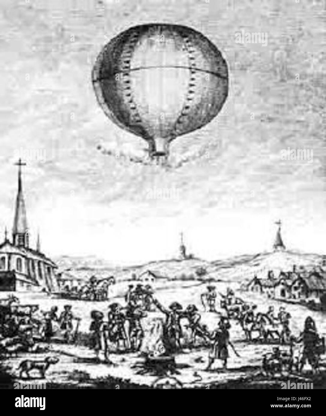 The MontgolfiÃ¨re was an early hot air balloon designed by the ...