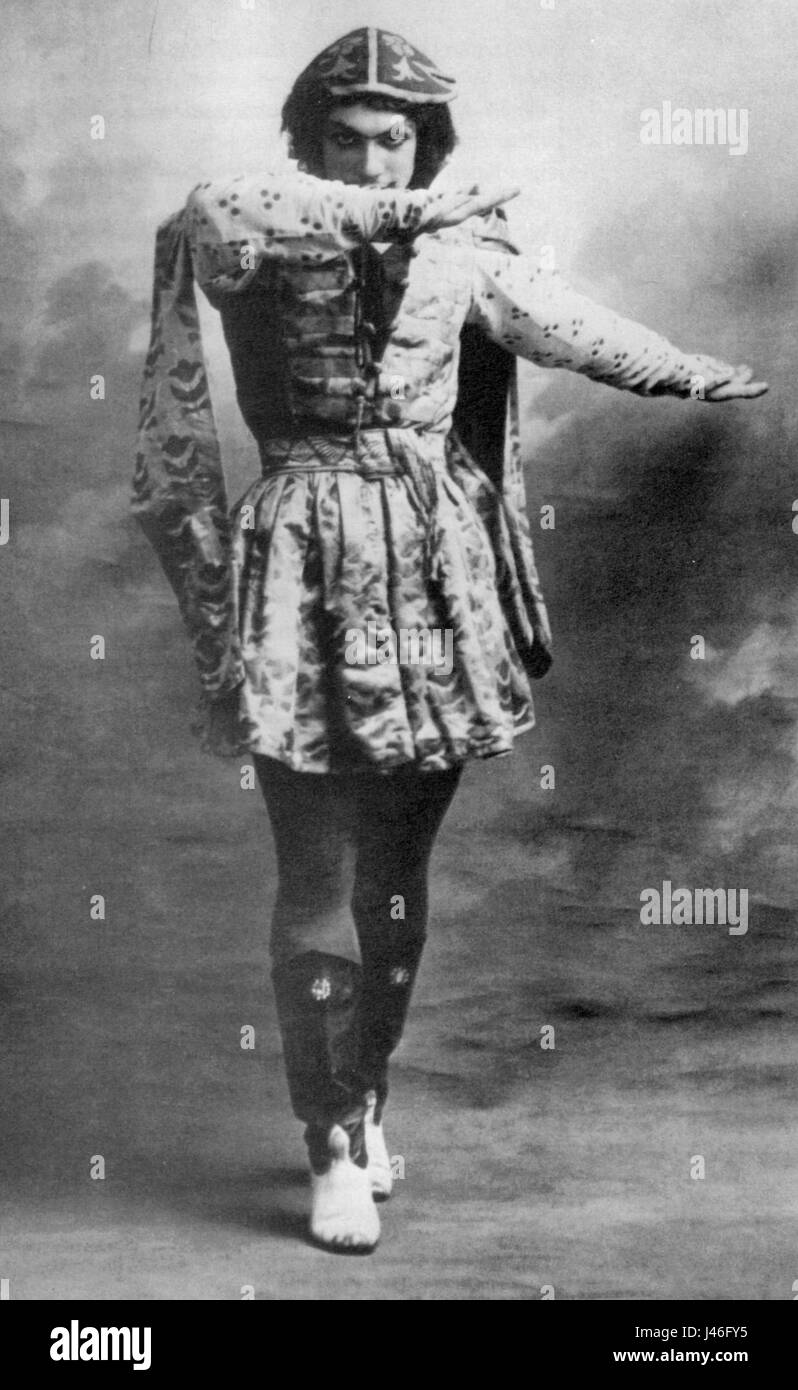 Nijinsky Le Festin Michel Fokine Stock Photo - Alamy