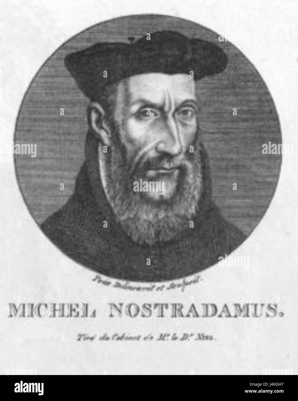 Michel Nostradamus, a 16th-century French astrologer and physician, is ...