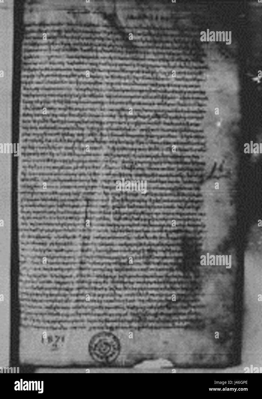 Minuscule 33 is a manuscript from the early medieval period, likely a ...