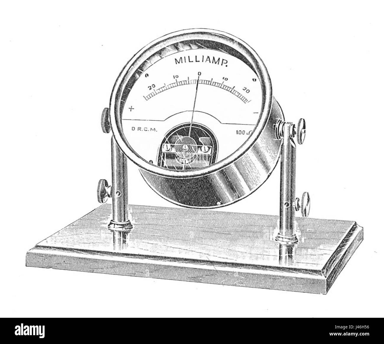 Milliammeter (Rankin Kennedy, Electrical Installations, Vol V, 1903 ...