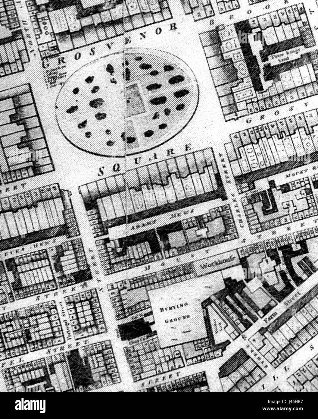 Old map of london hi-res stock photography and images - Alamy