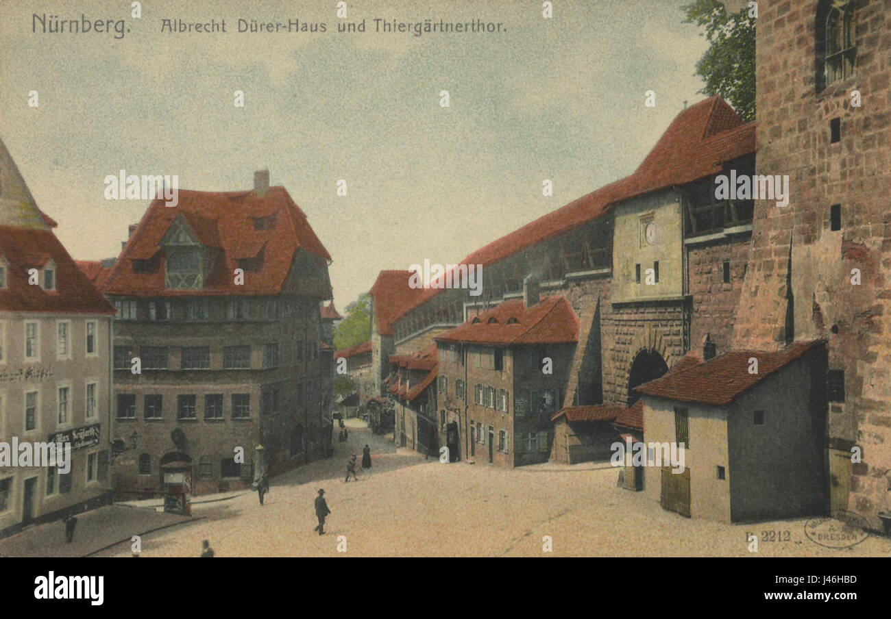 Nuernberg Ansichtskarte 018 refers to a vintage postcard from Nuremberg ...