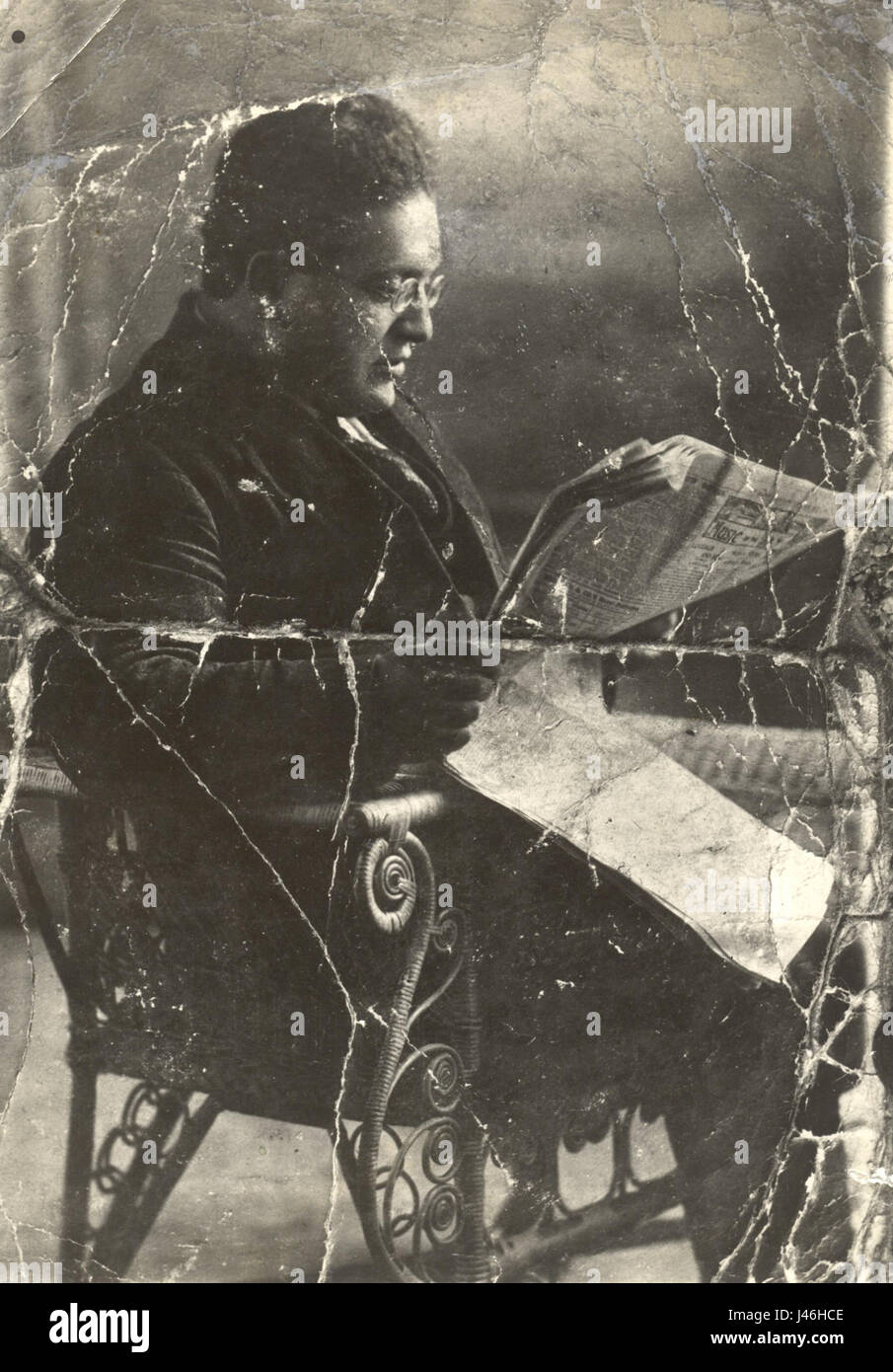 Moses Baritz, an early 20th-century artist, was known for his portraits ...