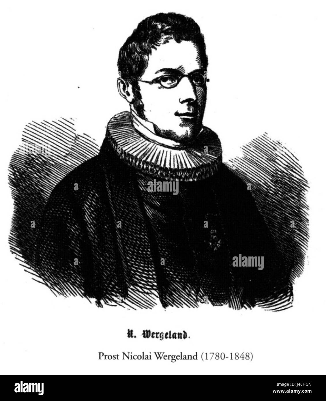 Nicolai Wergeland refers to a person of historical or cultural ...