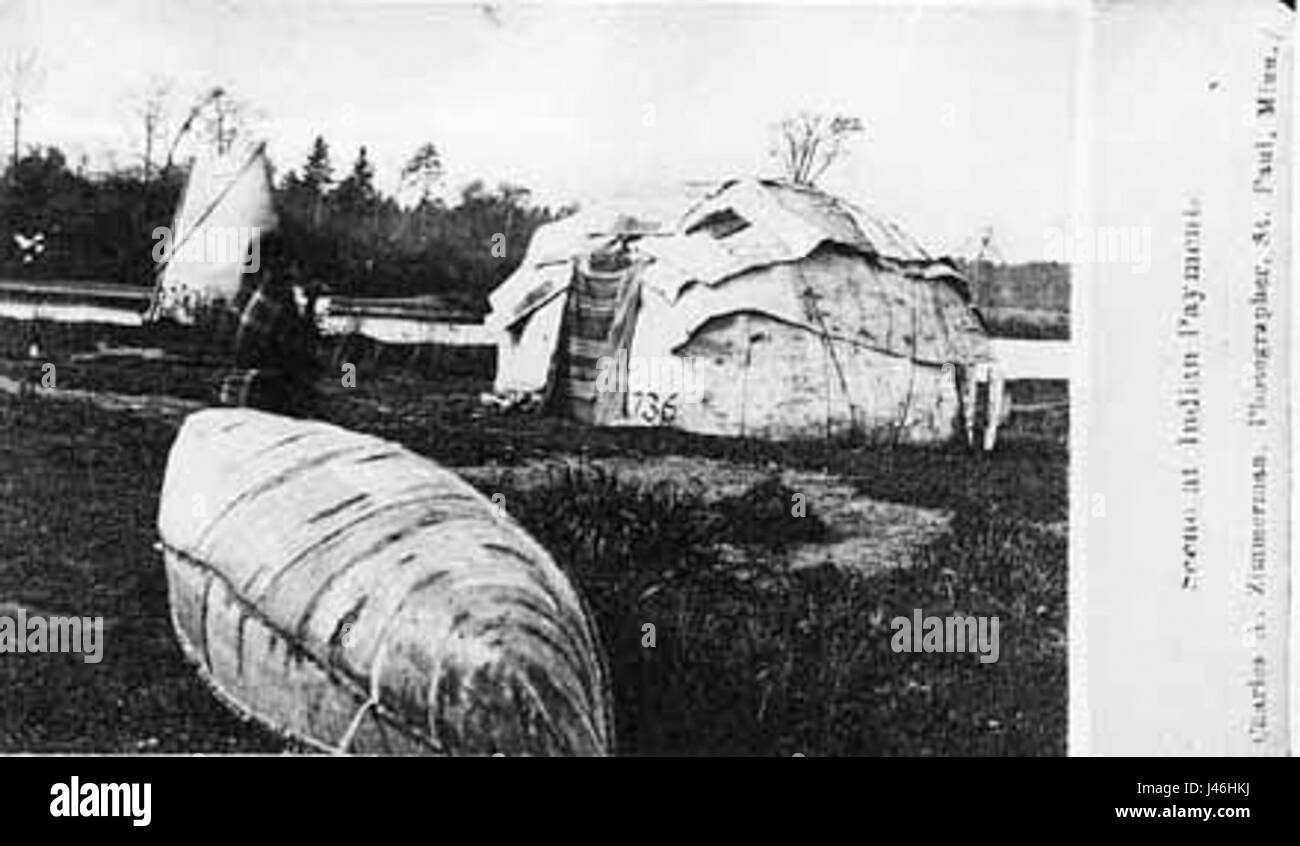 Ojibwe culture Black and White Stock Photos & Images - Alamy