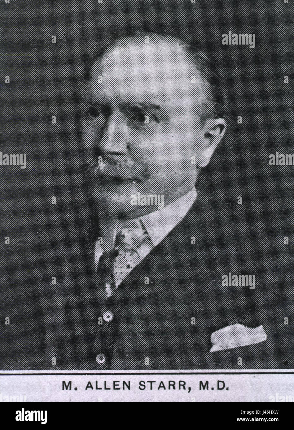 Moses Allen Starr Stock Photo - Alamy