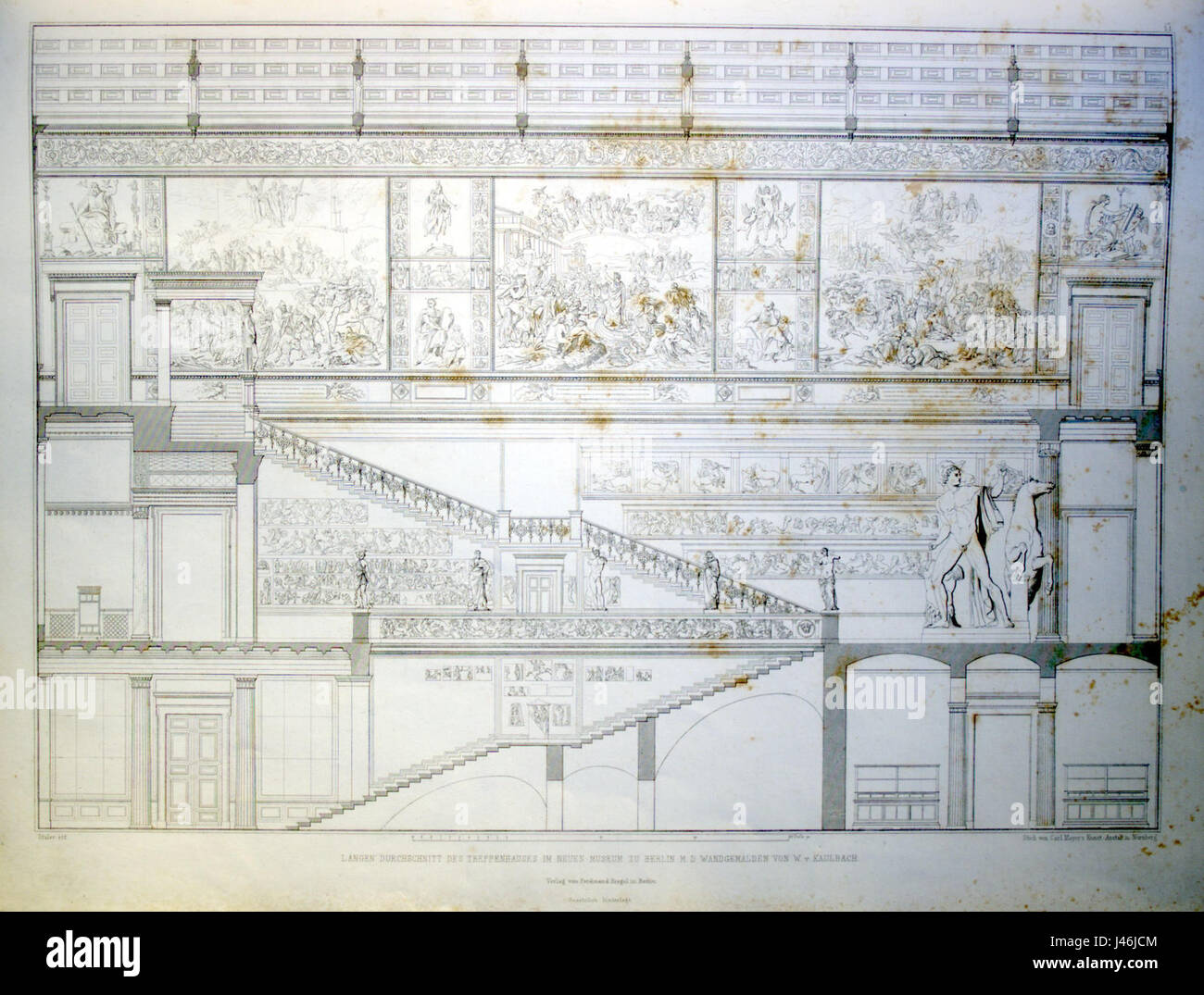 The *Neues Museum* is a museum in Berlin, and the *Treppenhaus ...