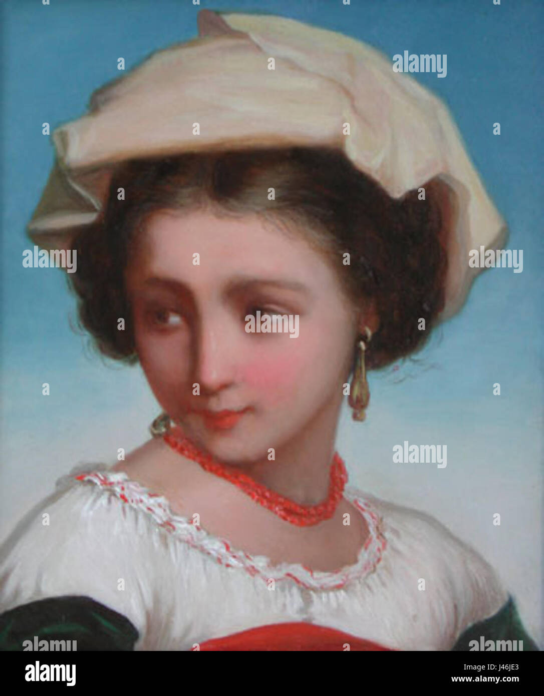 Neapolitan Girl Adriano Bonifazi Stock Photo - Alamy