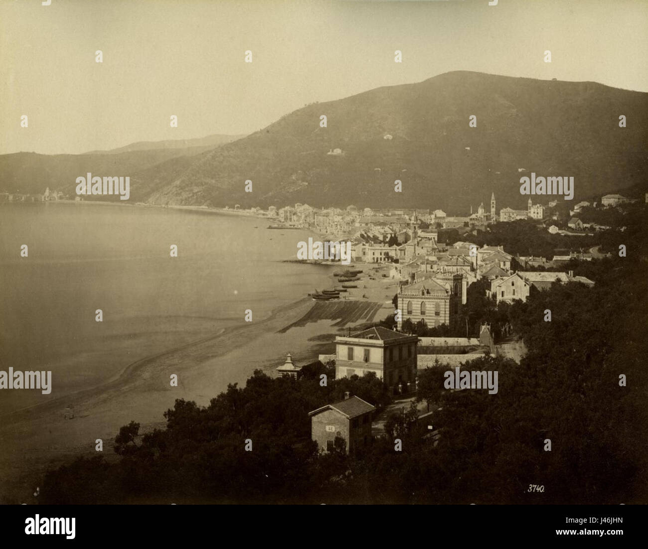 Alassio panorama hi-res stock photography and images - Alamy