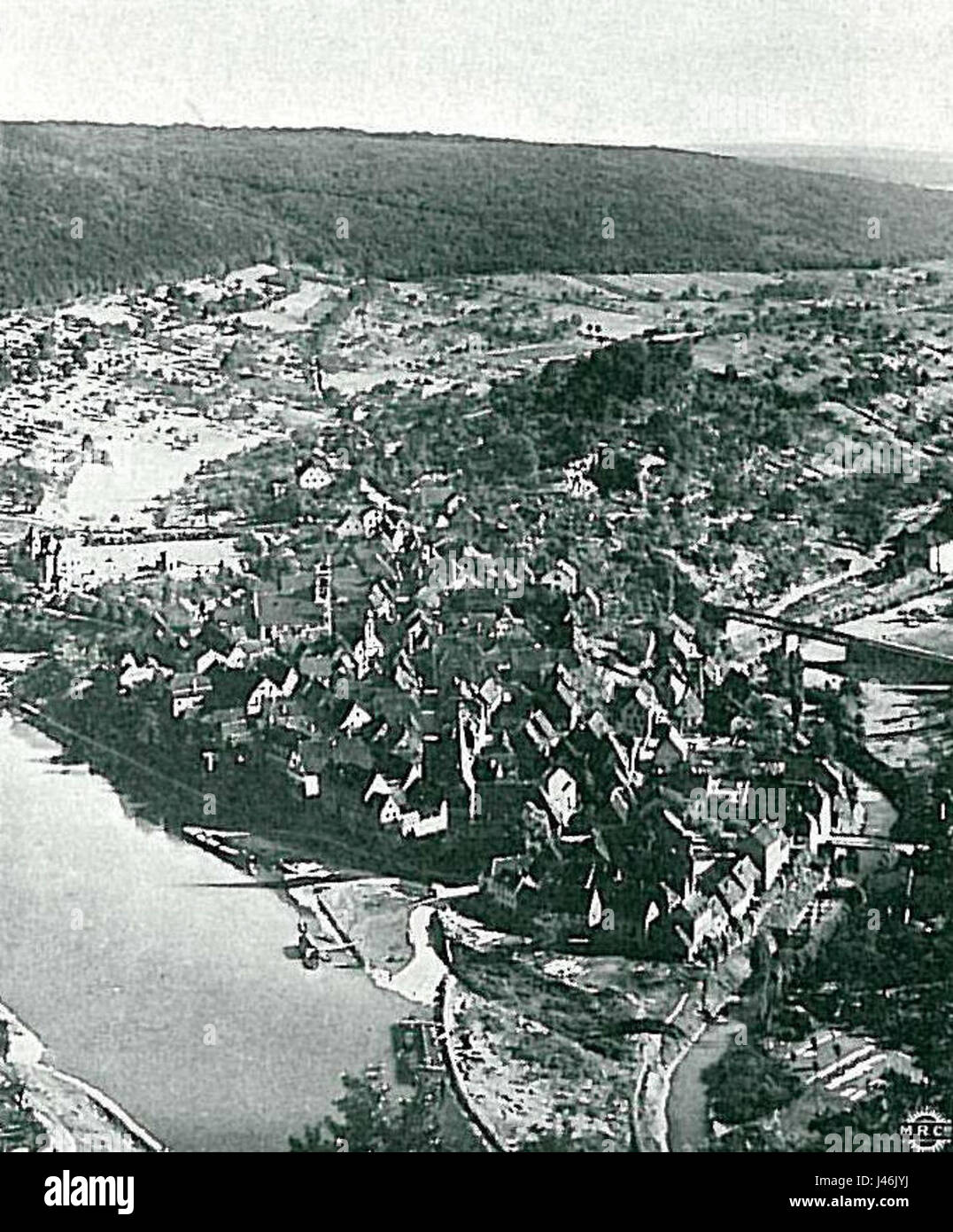 Neckargemuend (Karl Pfaff) 1898 Stock Photo - Alamy