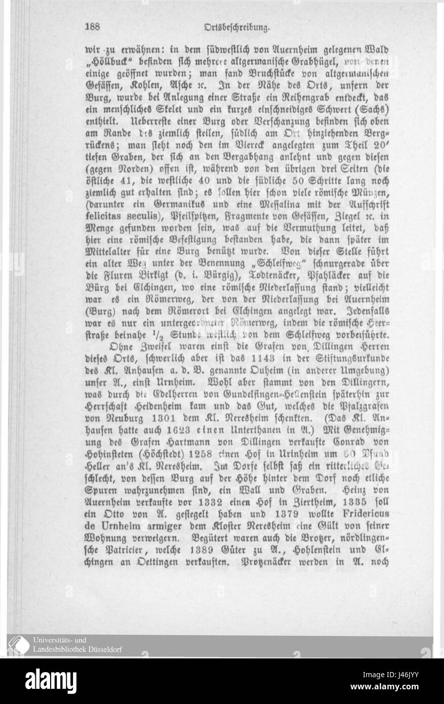 This title refers to Oberamt Neresheim, a district in Germany. The ...