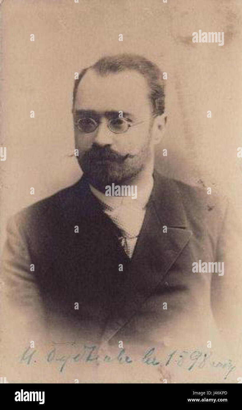 Nikolai Bubnov in his young years Stock Photo - Alamy